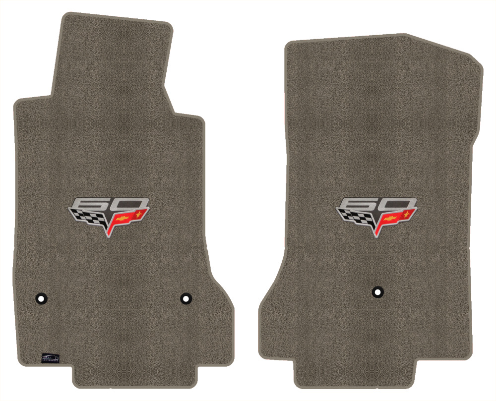 Lloyd Luxe Front Mats for '07-13 Corvette w/60th Anniv. Corvette (60 ...